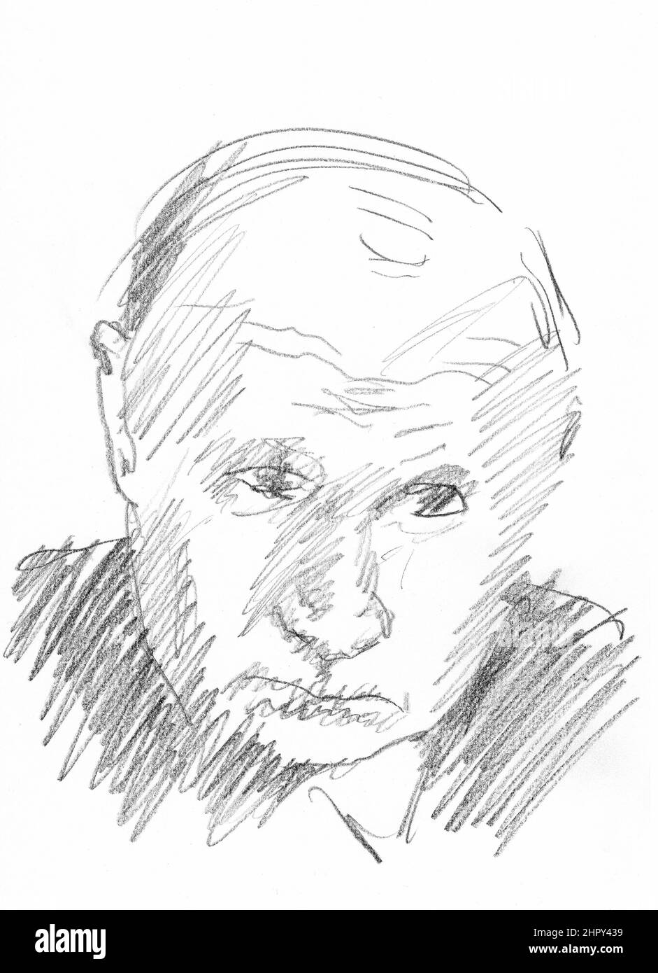 Dessin vladimir poutine Banque de photographies et d’images à haute ...