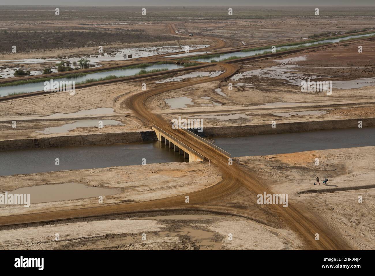 L'amélioration des infrastructures d'irrigation et de transport dans le ...