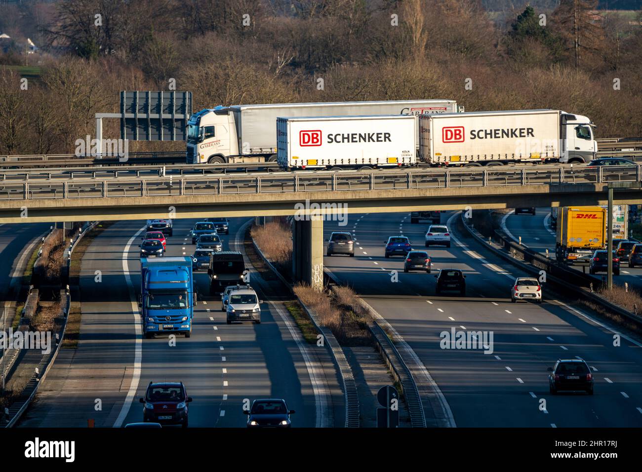 Autoroute a1 et a45 sauerlandlinie Banque de photographies et d’images ...