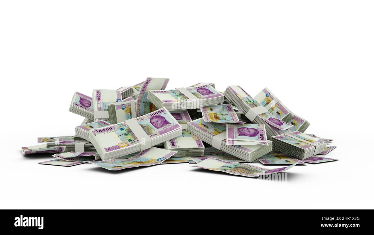 Central african cfa franc Banque d'images détourées - Alamy