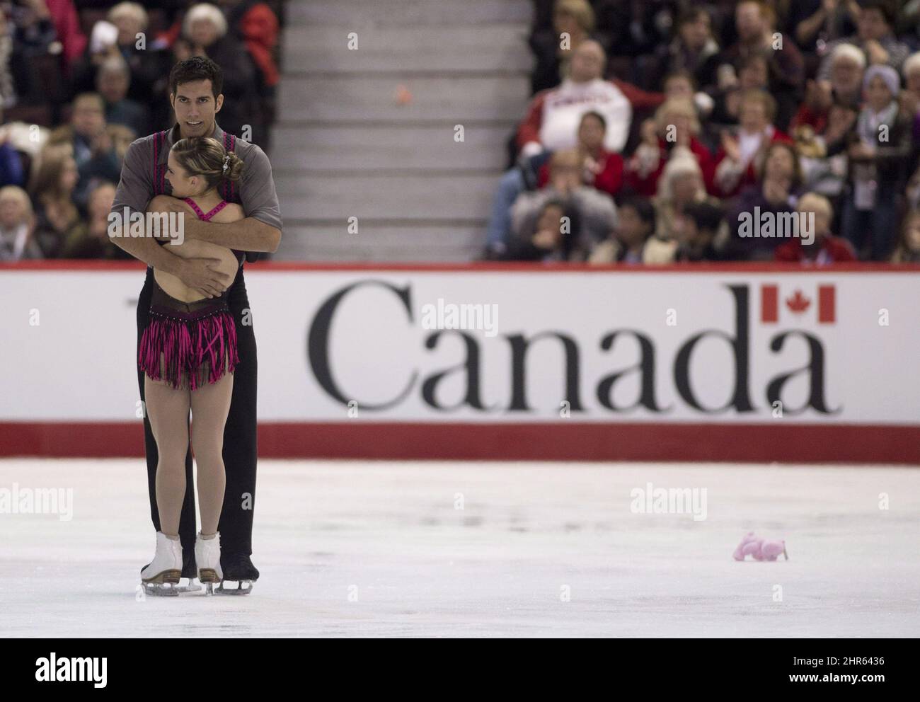 Les Swiegers Paige Lawrence et Rudi exécutent leur routine pendant le ...