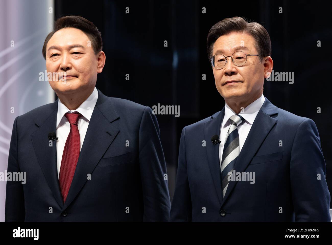 25 février 2022 - Séoul, Corée du Sud : Lee Jae-myung, candidat à la présidence du Parti ...