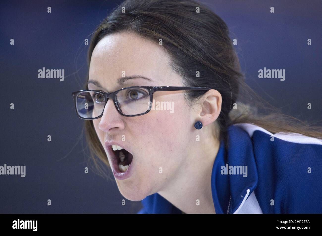 La Nouvelle-Écosse saute Jill Brothers lance un coup de feu lors du ...