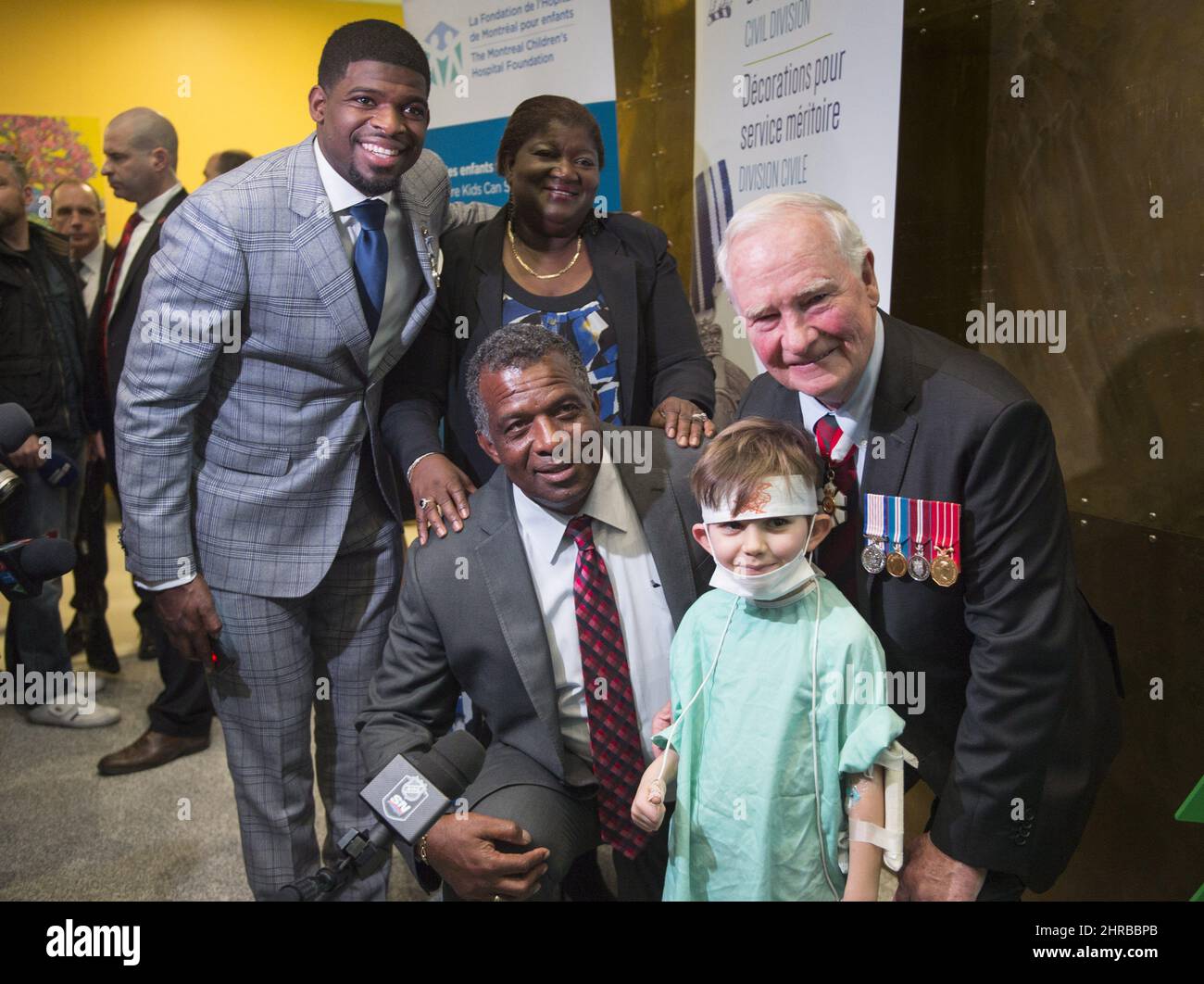 Nashville Predators P.K. Subban pose une photo avec son père Karl, sa ...