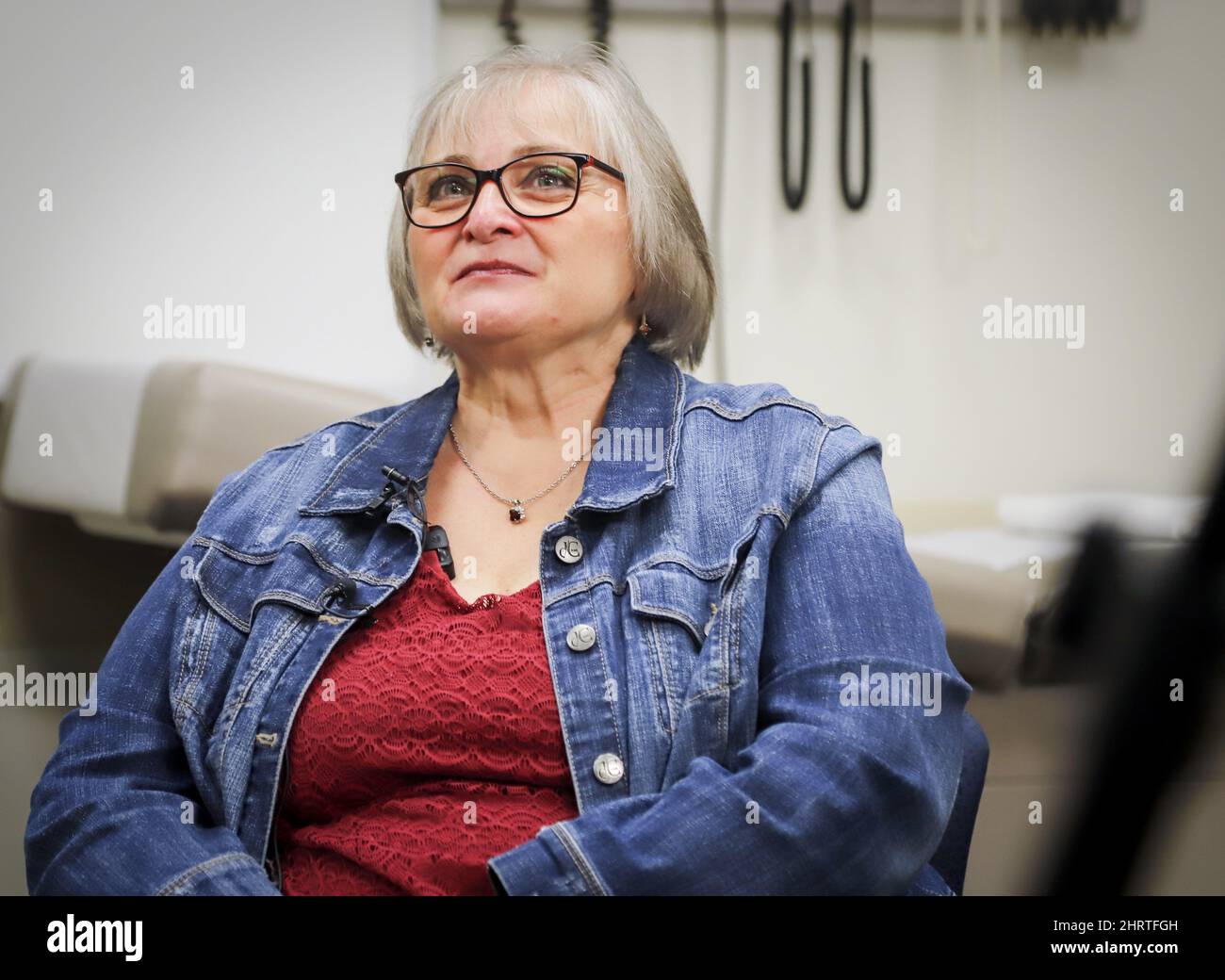 Brenda Crowell, qui a développé un caillot de sang mortel causé par ...
