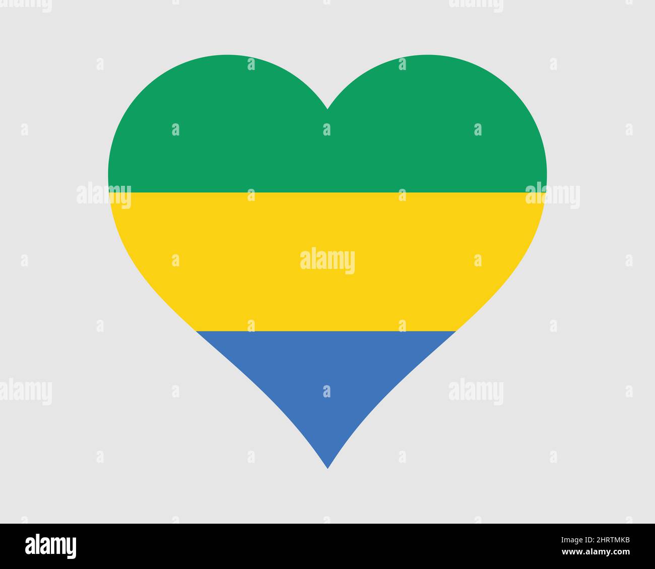 Drapeau gabonais Banque de photographies et d’images à haute résolution ...