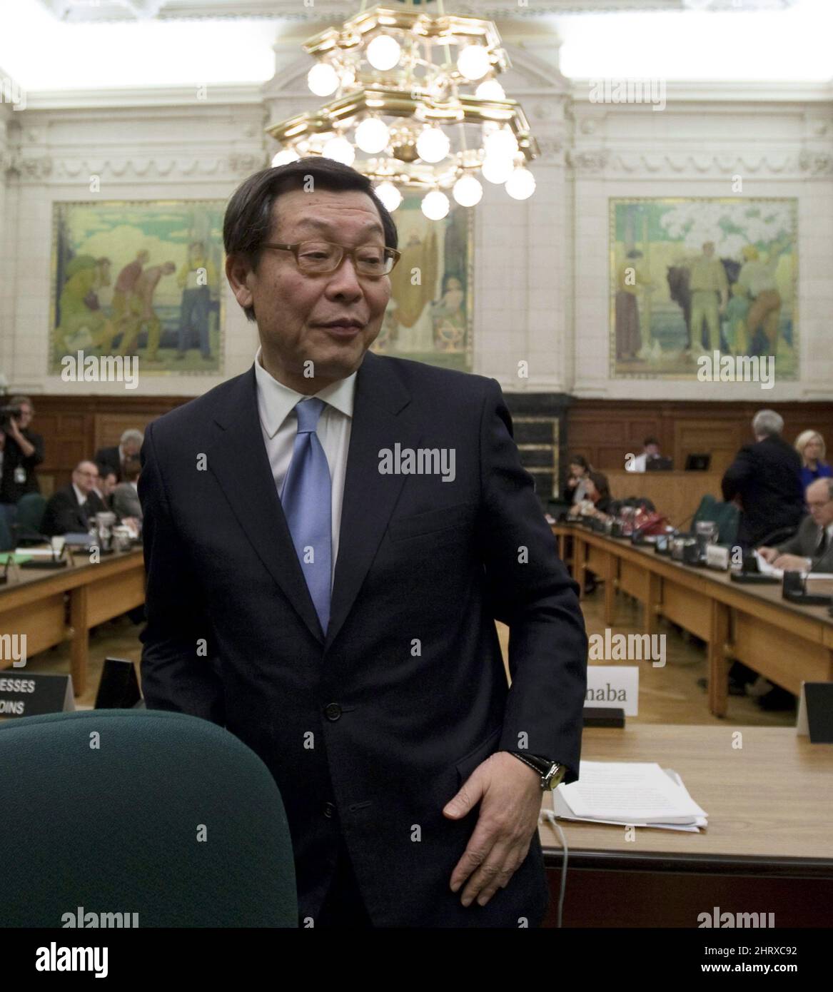 Yoshimi Inaba, président et chef de l'exploitation de Toyota Motor ...