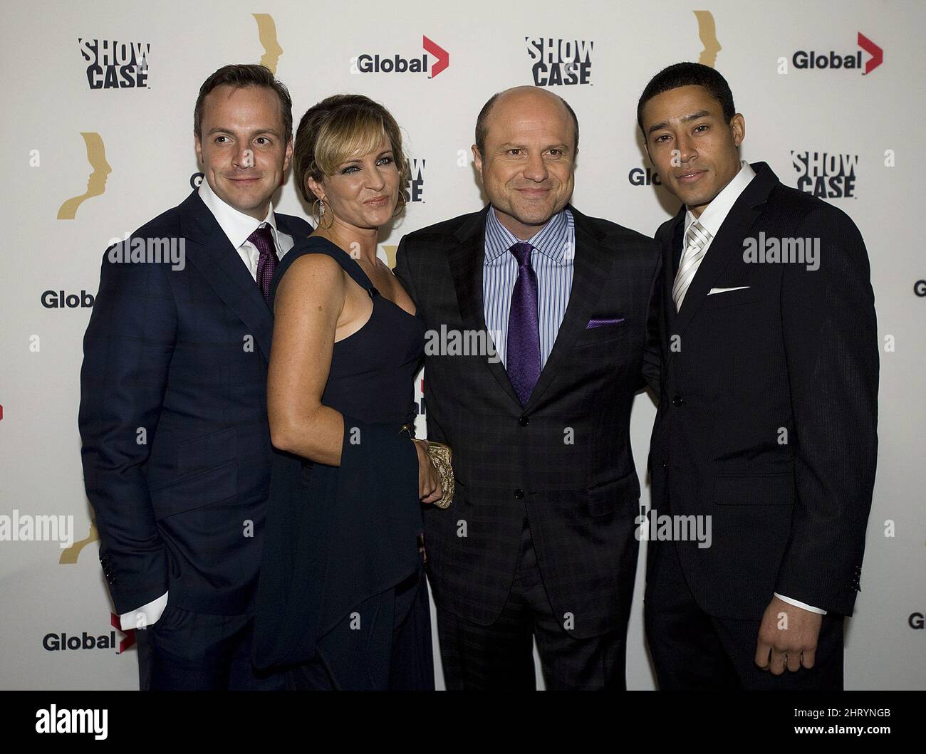 Serigio Di Zio, Jessica Steen, de gauche à droite, Enrico Colantoni et ...