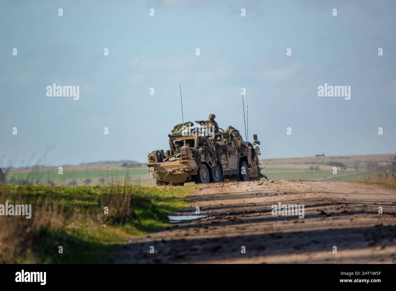 British army vehicle coyote Banque de photographies et d’images à haute ...