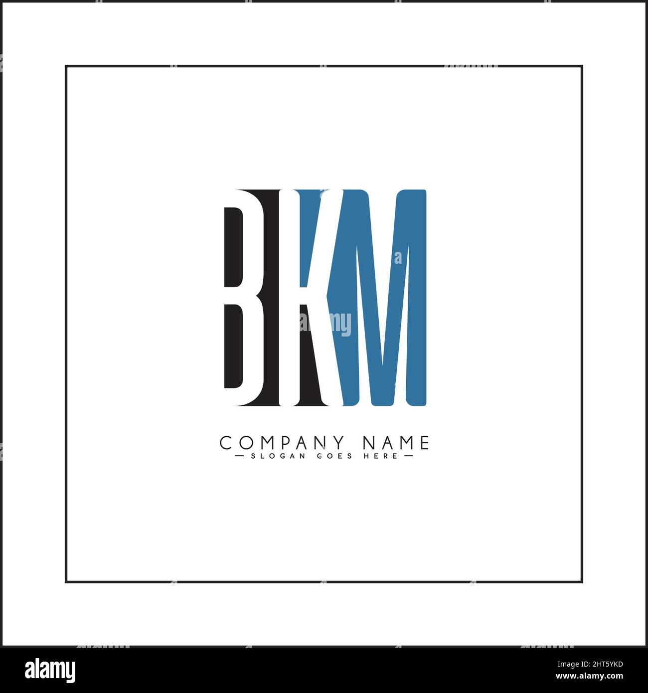 Logo bkm Banque d'images vectorielles - Alamy