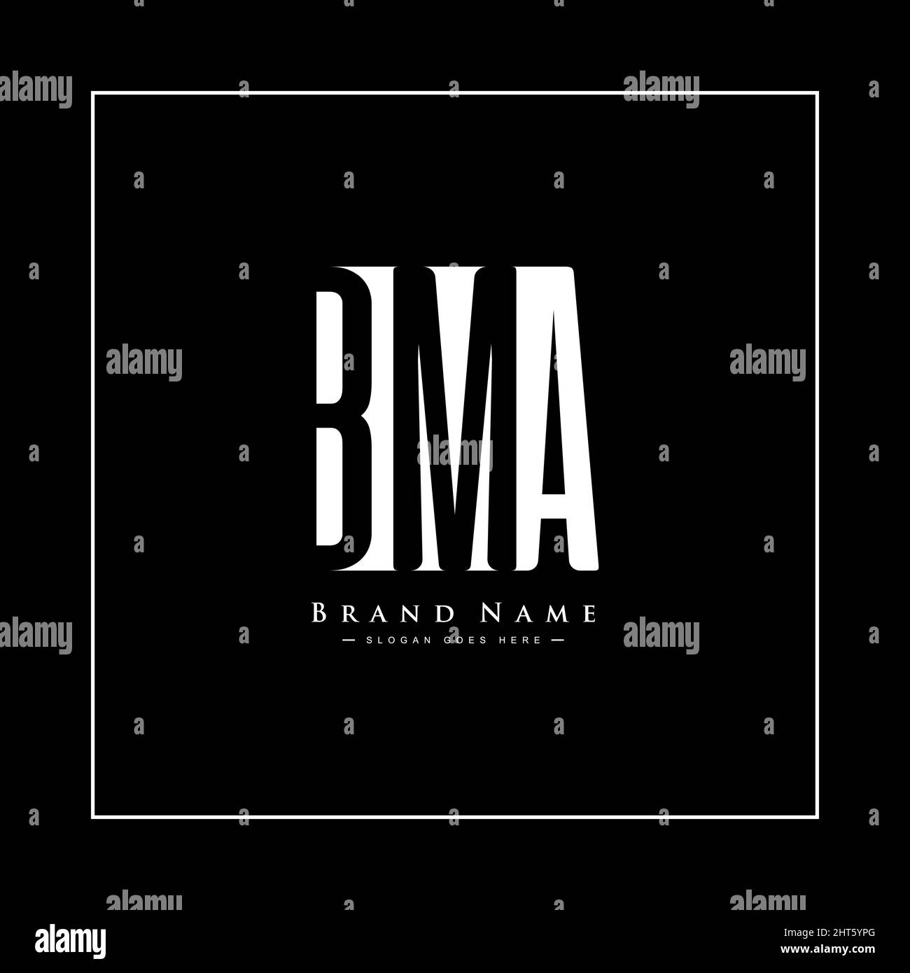 Logo bma Banque d'images vectorielles - Alamy