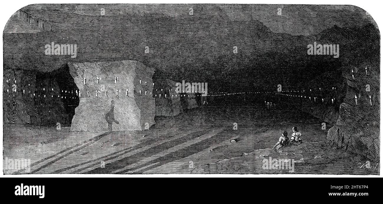 Regent-Street - Marston Salt-Pit, [Cheshire], 1850. « Les gigantesques ...