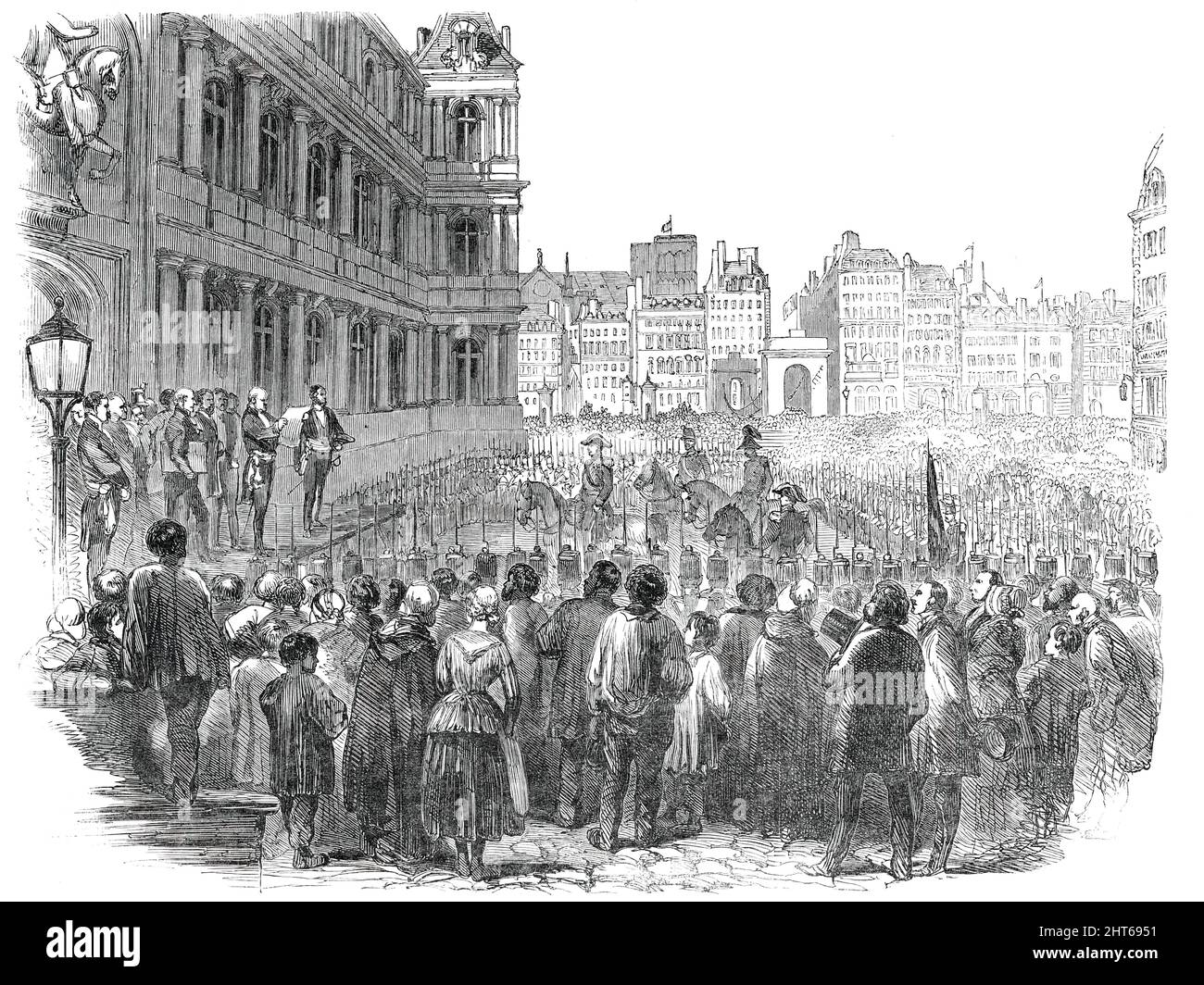 Proclamation des candidats retenus pour le département de Seine, à l ...