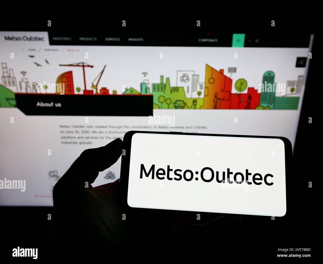 Metso outotec Banque de photographies et d’images à haute résolution ...