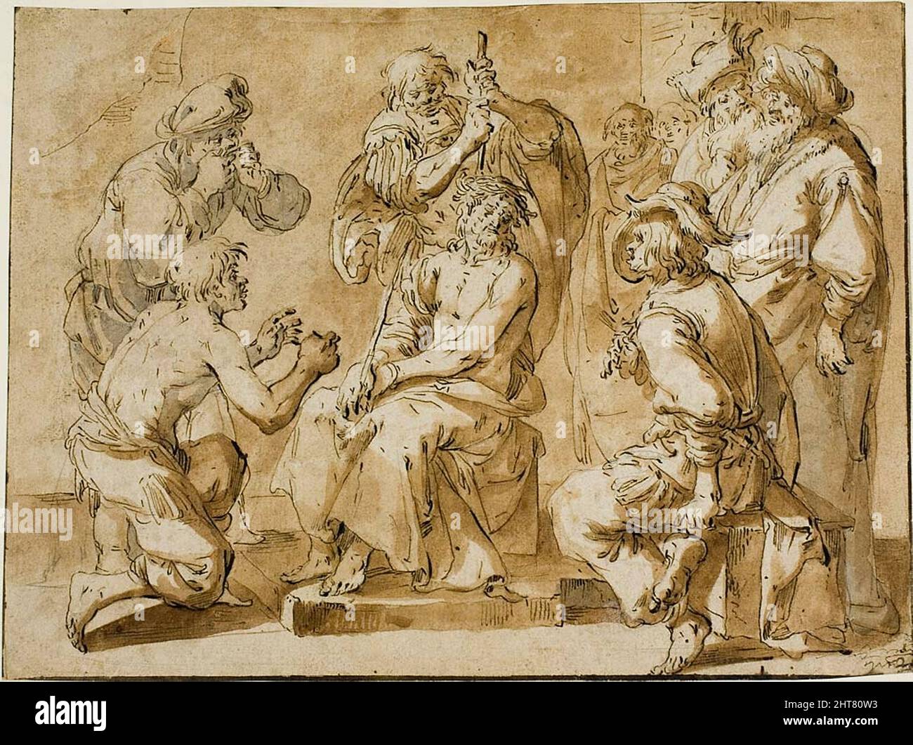 The mocking of jesus Banque de photographies et d’images à haute ...