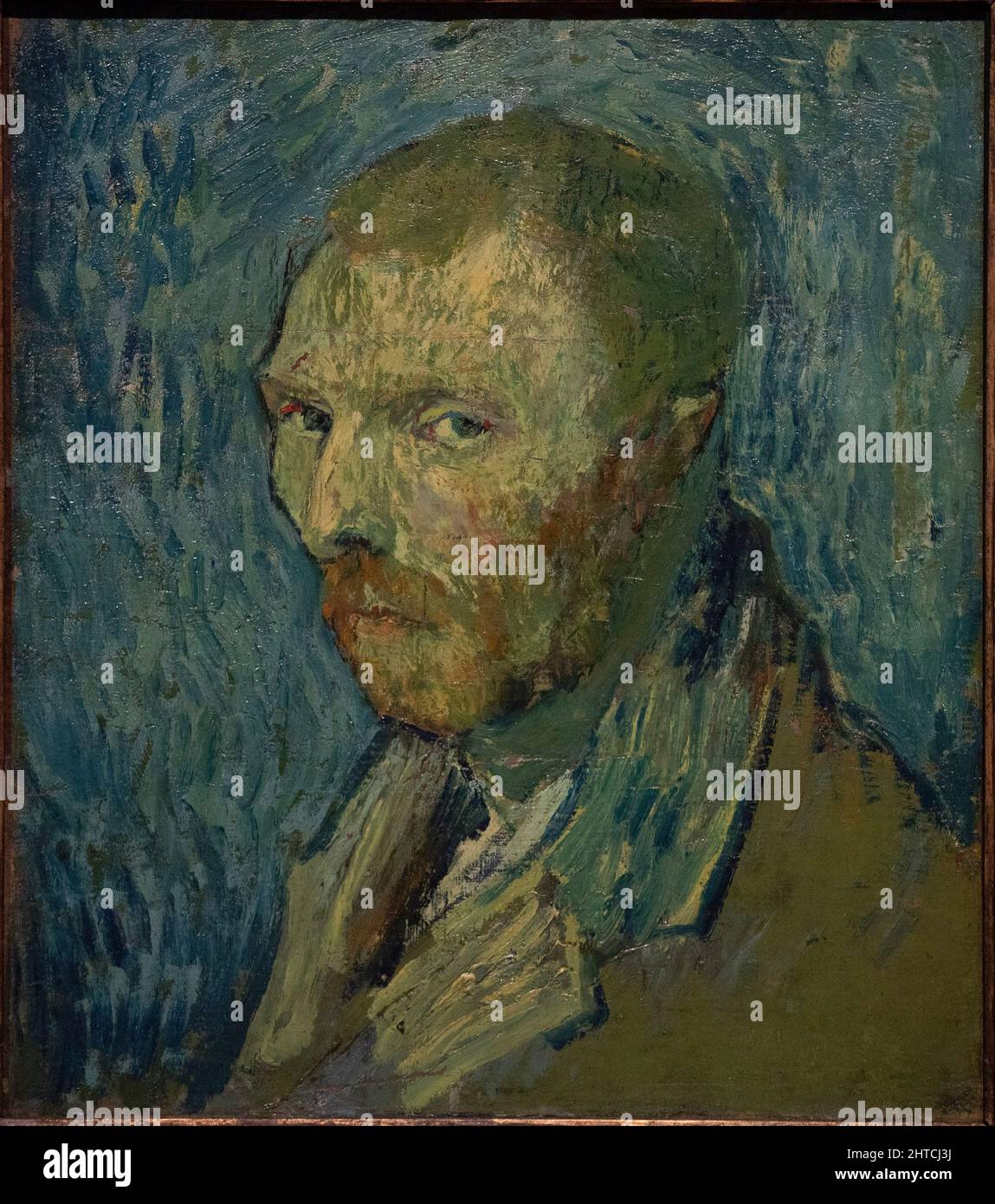 Autoportrait 1889 huile sur toile Banque de photographies et d’images à ...