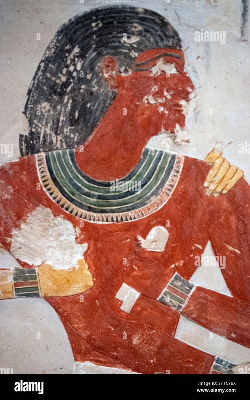 Bibliothèque Alexandrina, Alexandrie, Égypte, 2007. Fresque égyptienne ...