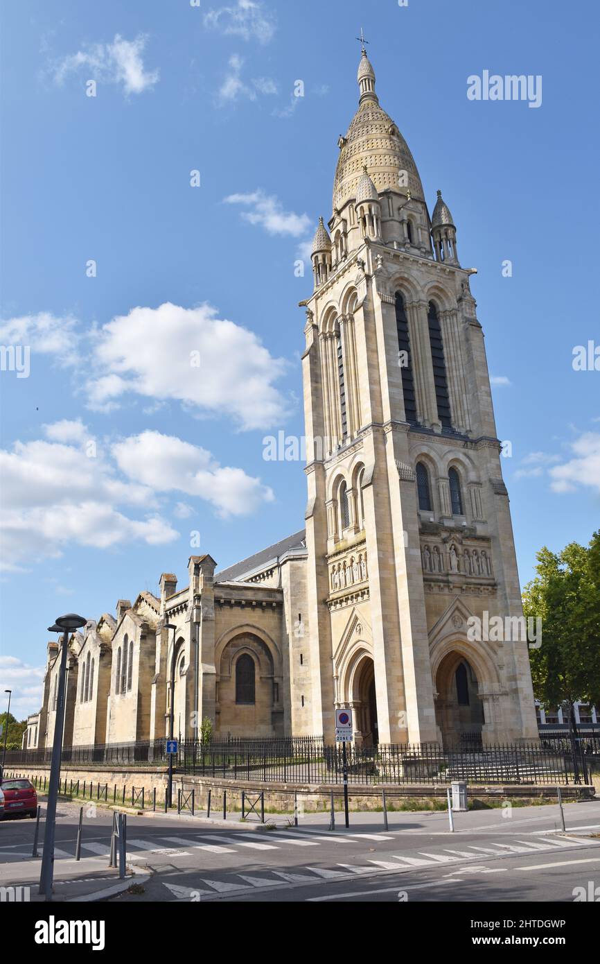 Église Sainte-Marie de la Bastide, Bordeaux, France, construite de 1864 ...