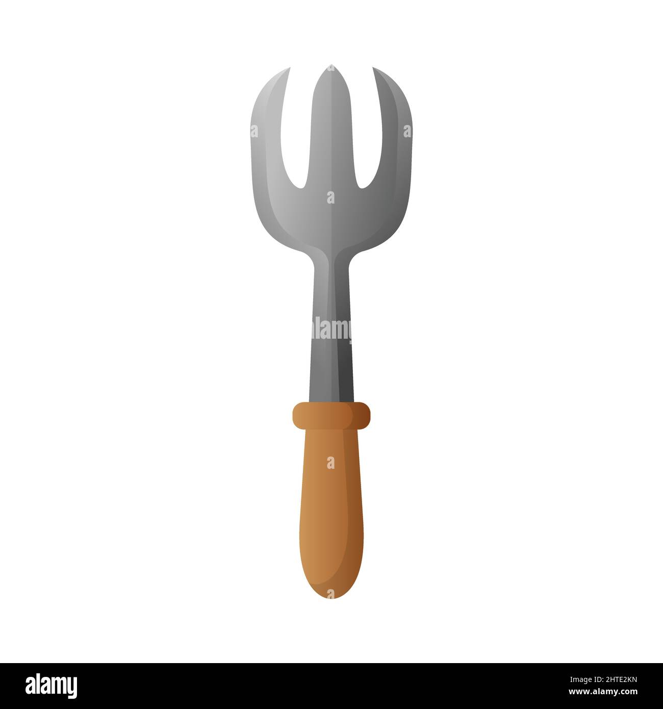 Fourchette Cartoon Banque d'images vectorielles - Alamy