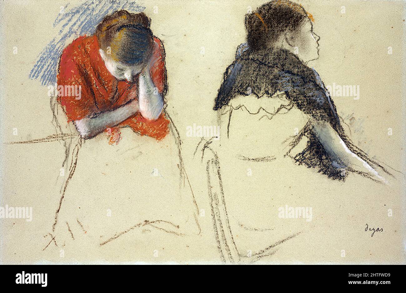 Edgar degas sketch Banque de photographies et d’images à haute ...