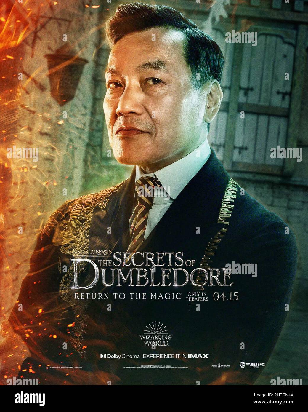 DES BÊTES FANTASTIQUES : LES SECRETS DE DUMBLEDORE, affiche de ...