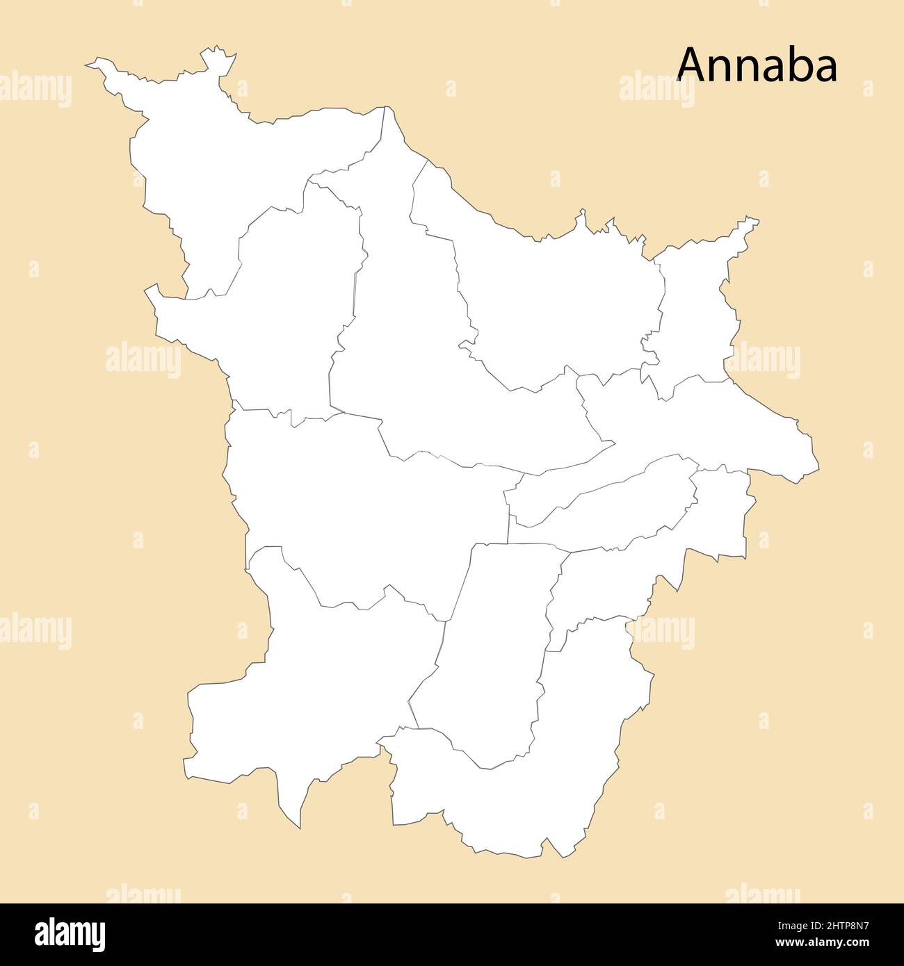 Annaba algérie Banque d'images vectorielles - Alamy