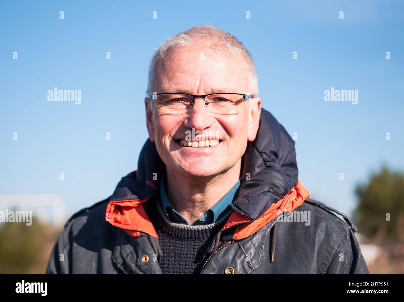 02 mars 2022, Mecklembourg-Poméranie occidentale, Lübesse: Bernd Jeske ...