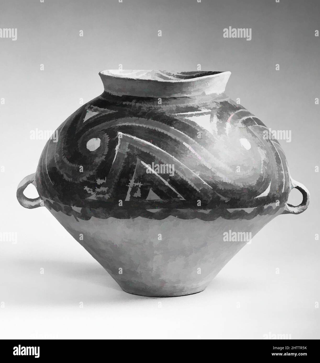 Art inspiré par JAR, Néolithique, Majiayao Yangshao, phase Banshan, ca ...