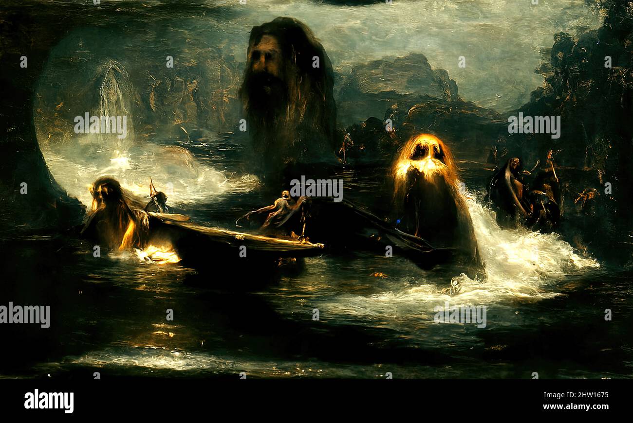Mythologie grecque des enfers Banque de photographies et d’images à ...