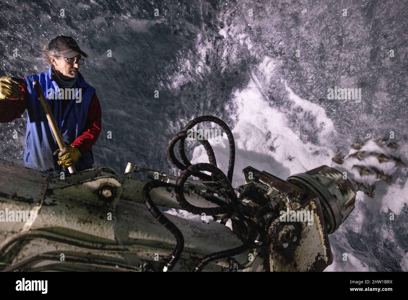 France, haute-Savoie (74), Chamonix-Mont-blanc, grotte de la Mer de ...