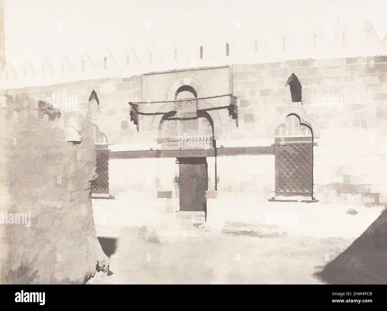 Art inspiré par Souâdj, Tombeau de Mouràd-Bey - entrée de la Mosque ...