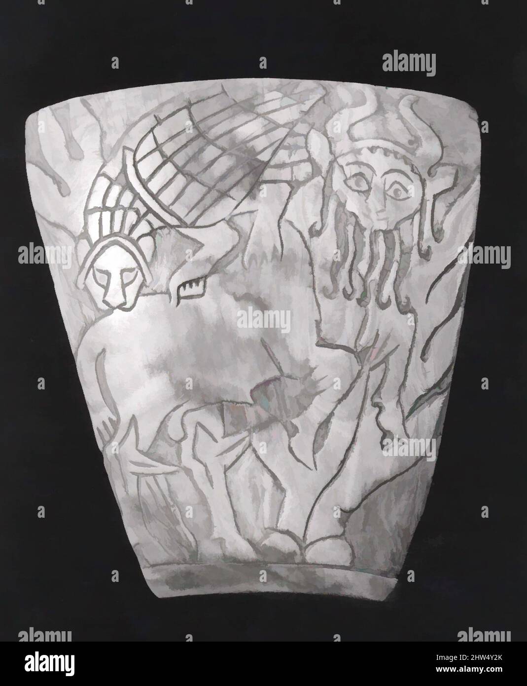 Sumerian lion Banque de photographies et d’images à haute résolution ...