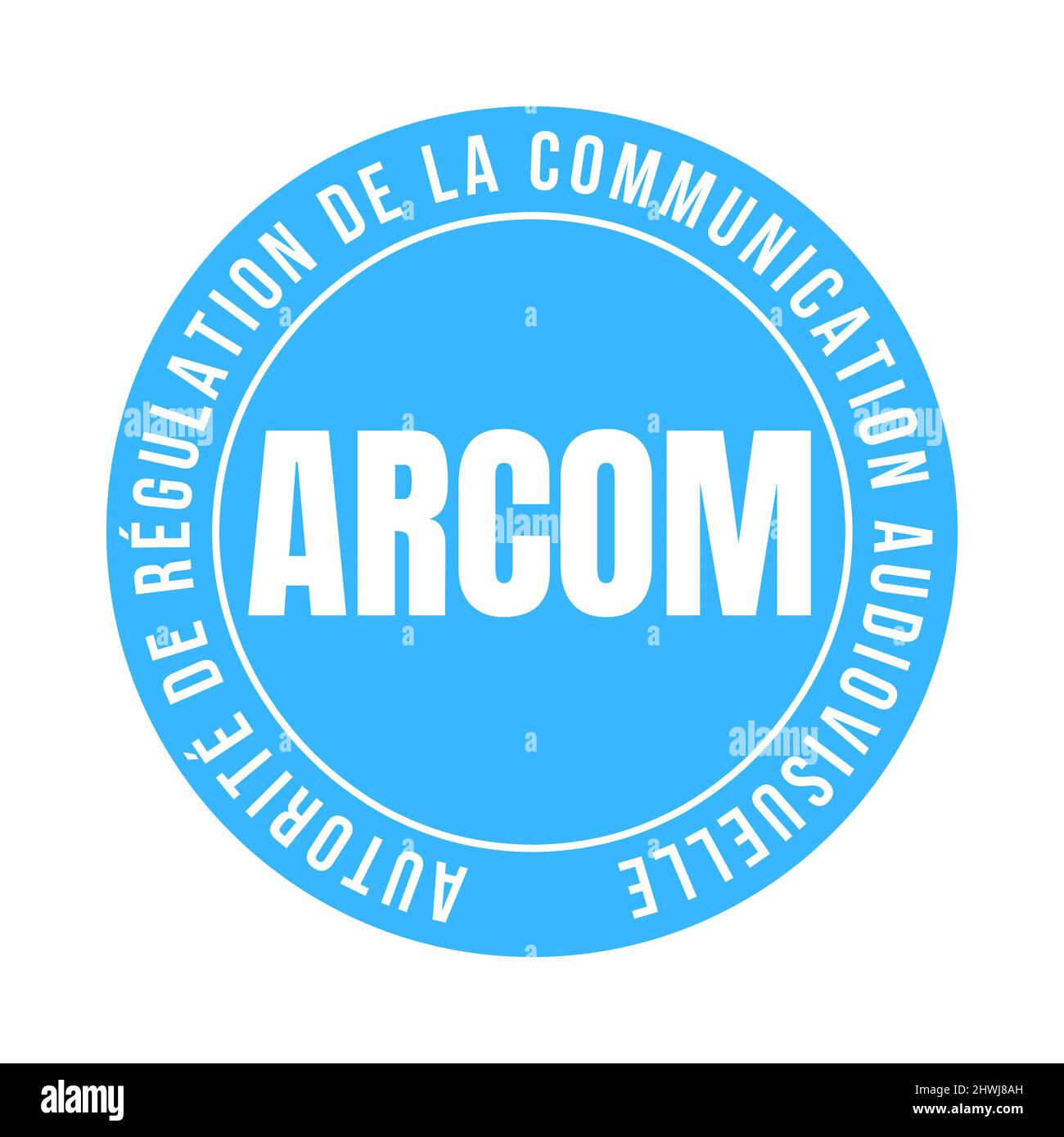 Logo arcom Banque de photographies et d’images à haute résolution - Alamy