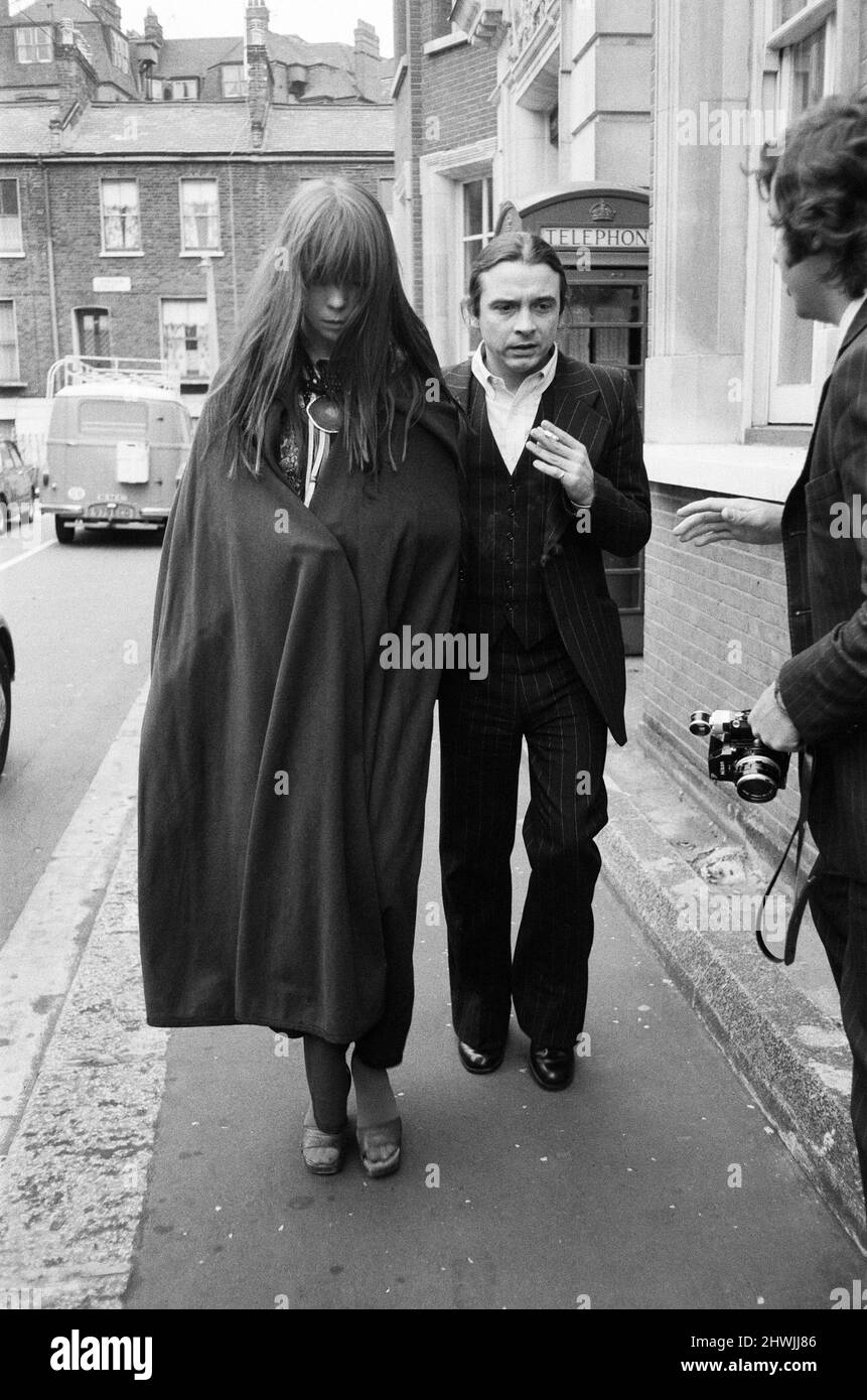 David bailey and penelope tree Banque de photographies et d’images à ...