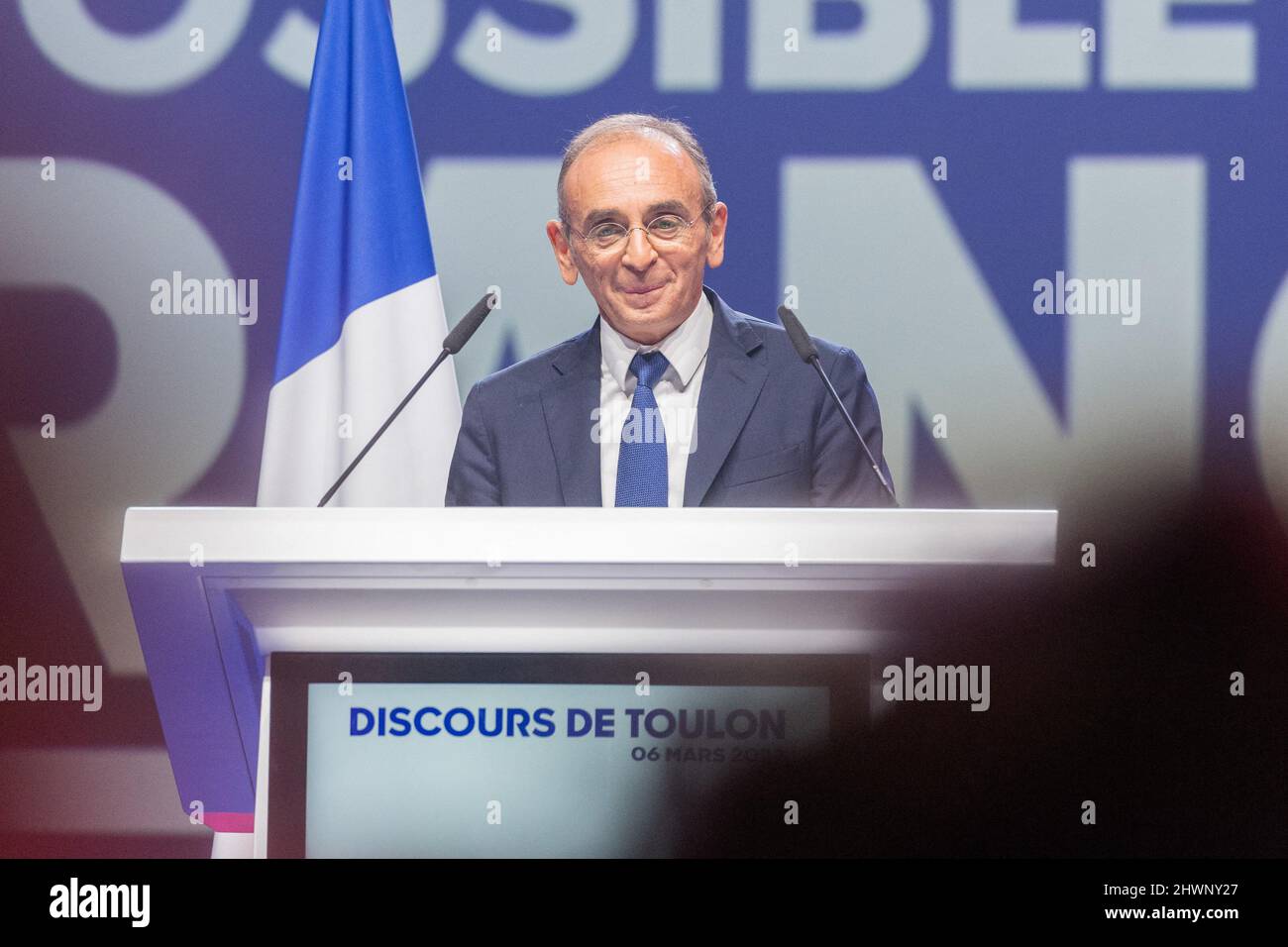 Le parti d'extrême-droite français Reconquete ! Chef et candidat à l ...