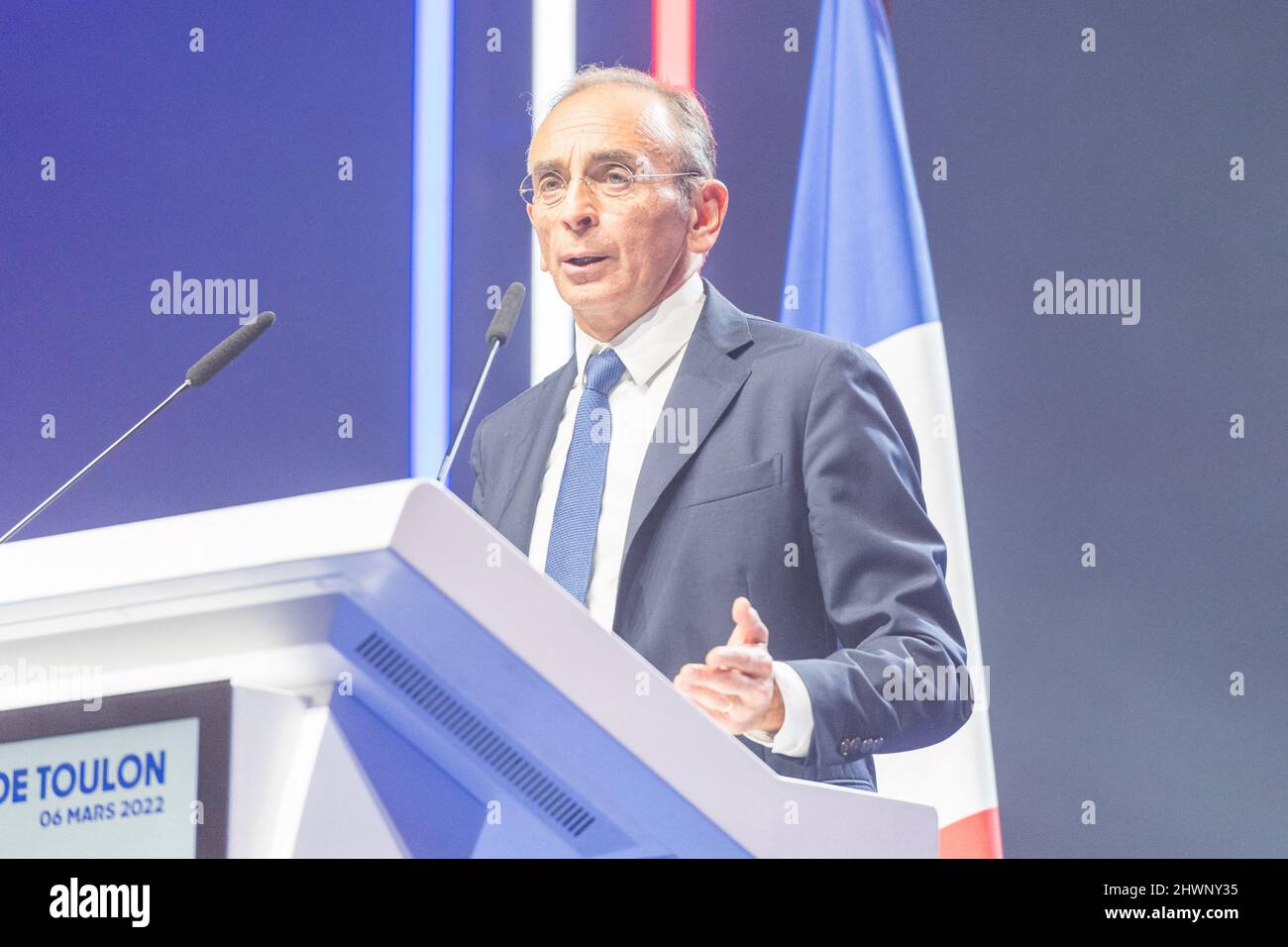 Le parti d'extrême-droite français Reconquete ! Chef et candidat à l ...