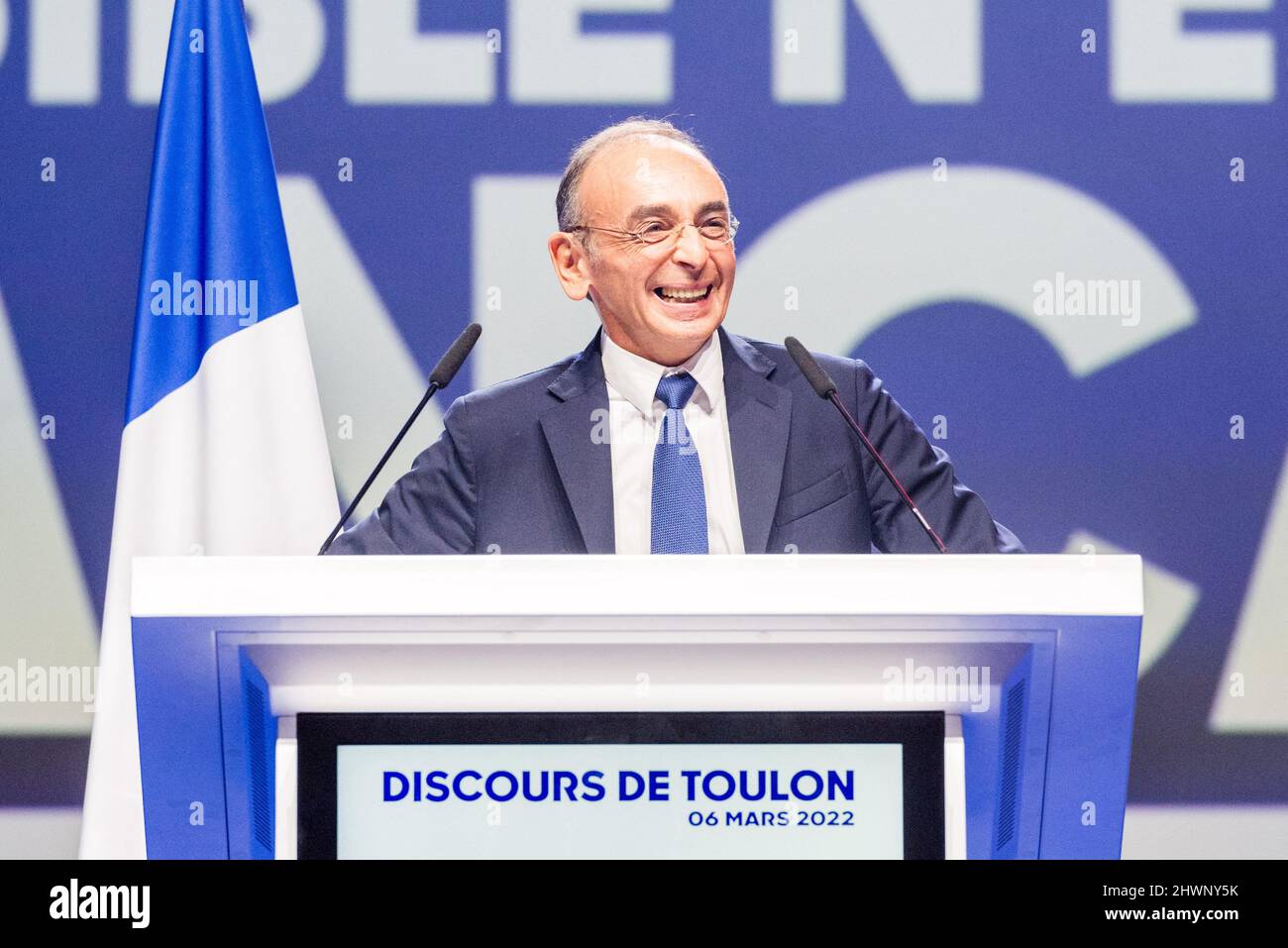 Le parti d'extrême-droite français Reconquete ! Chef et candidat à l ...