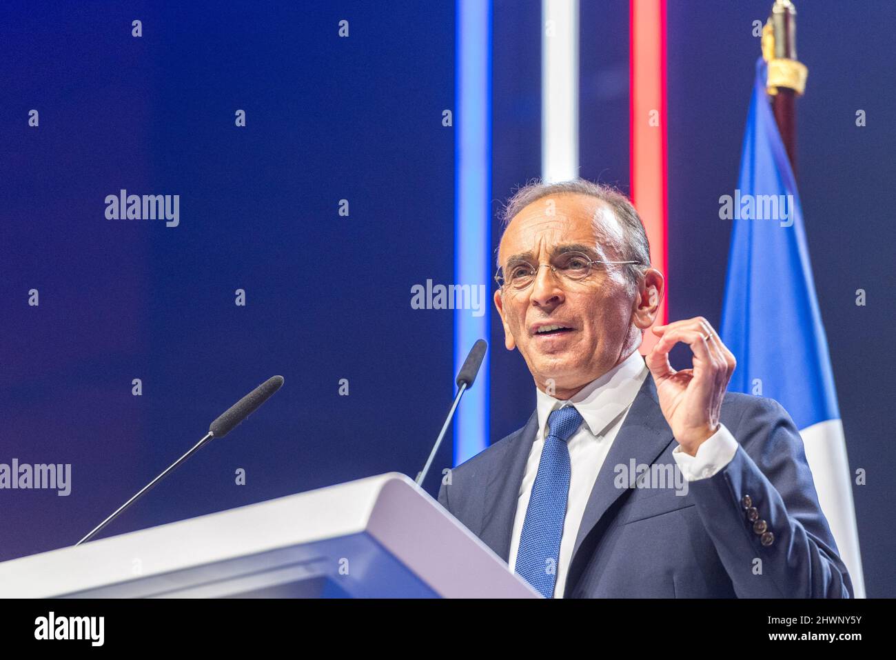 Le parti d'extrême-droite français Reconquete ! Chef et candidat à l ...