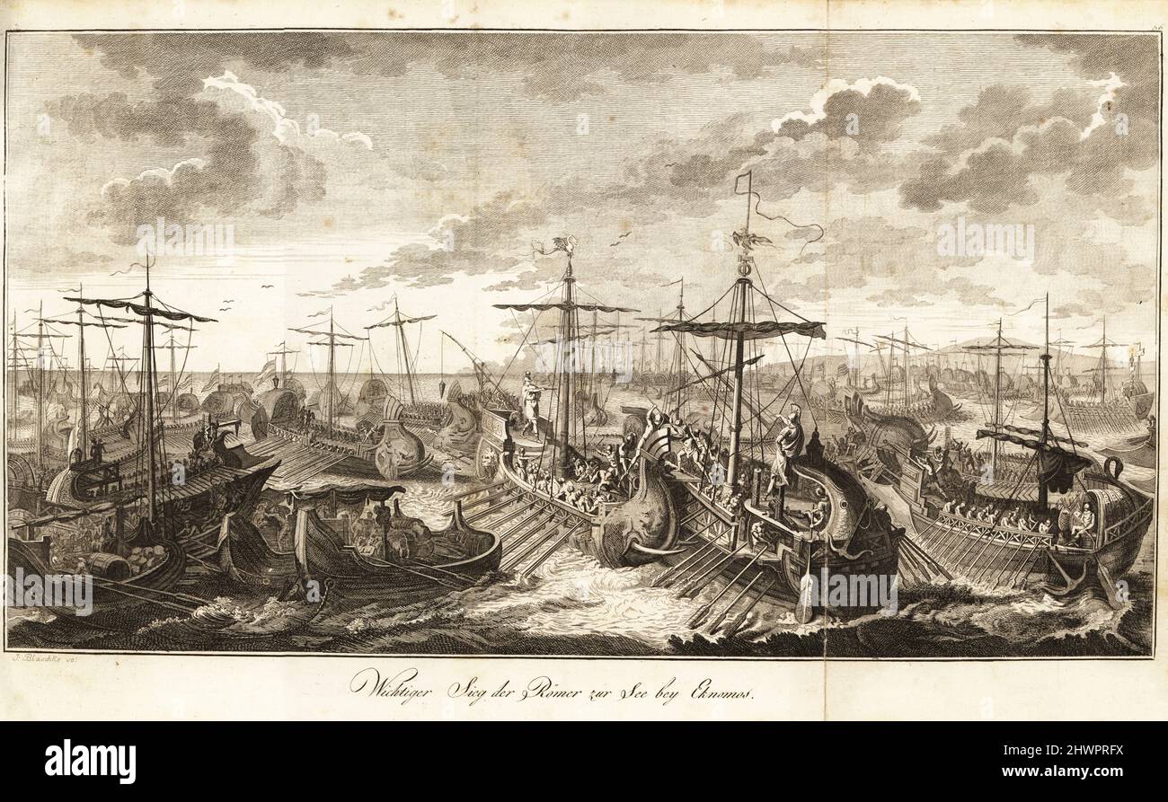 Bataille du cap ecnomus Banque de photographies et d’images à haute ...