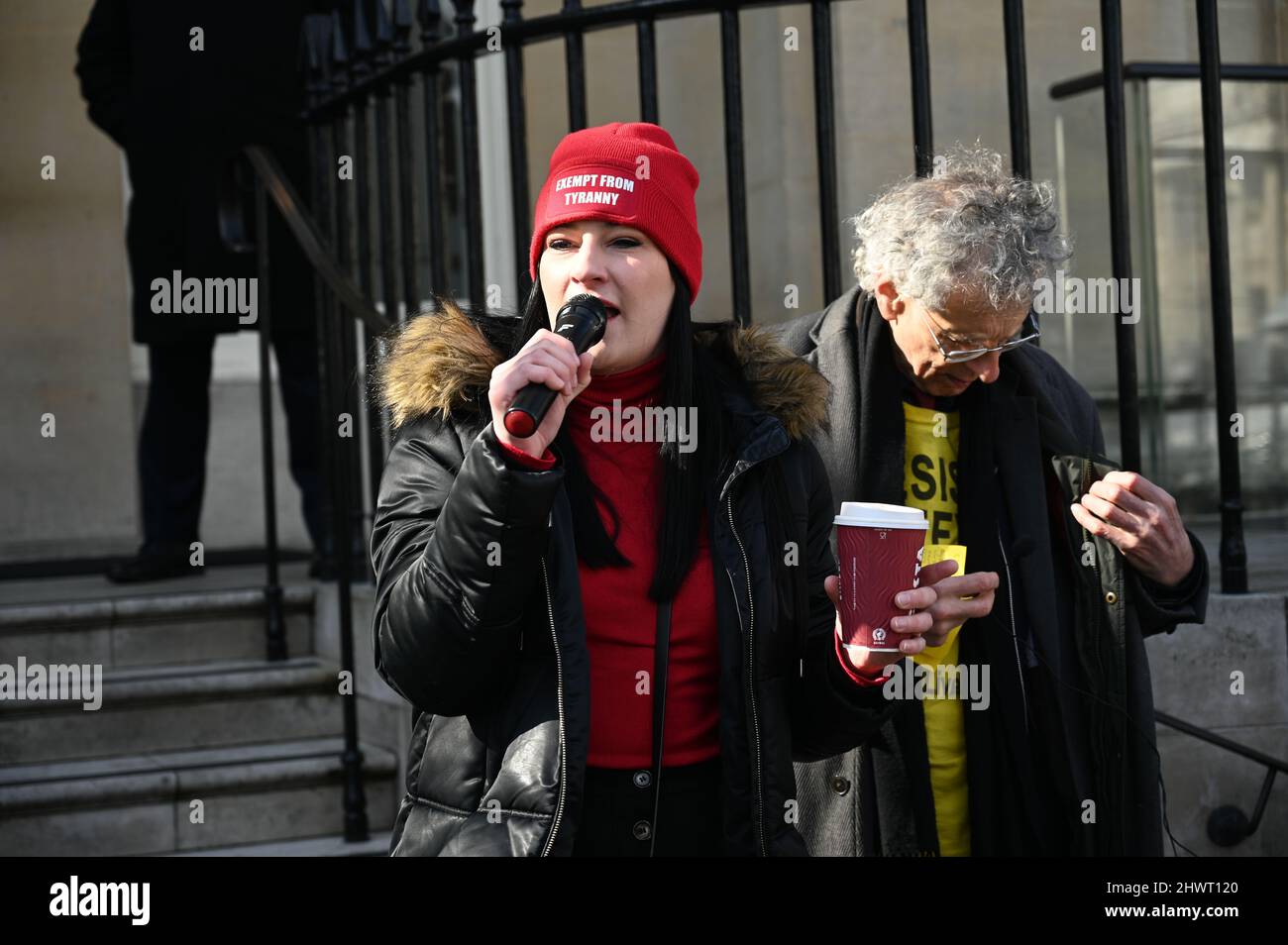 Londres, Royaume-Uni, 2022-03-07. Le président Piers Fiona Hine ...