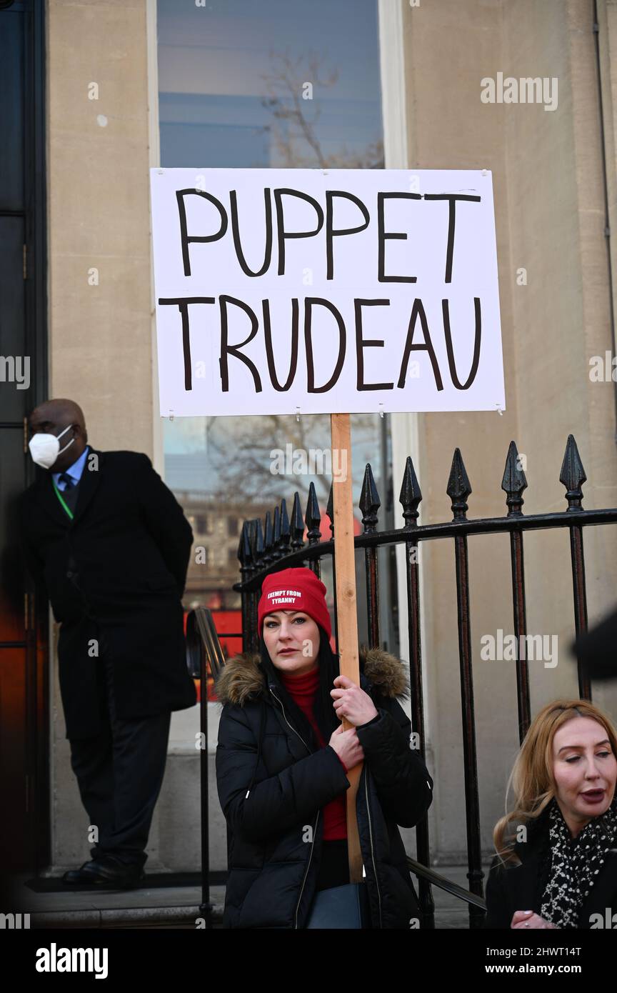 Londres, Royaume-Uni, 2022-03-07. Le président Piers Fiona Hine ...