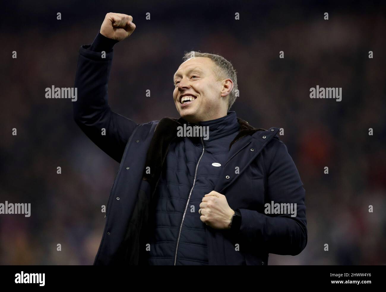 Steve Cooper, directeur de la forêt de Nottingham, célèbre à temps ...