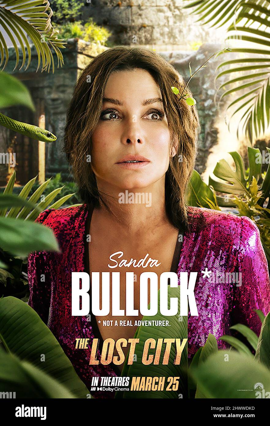 LA VILLE PERDUE, (ville PERDUE DE D), affiche de personnages, Sandra ...