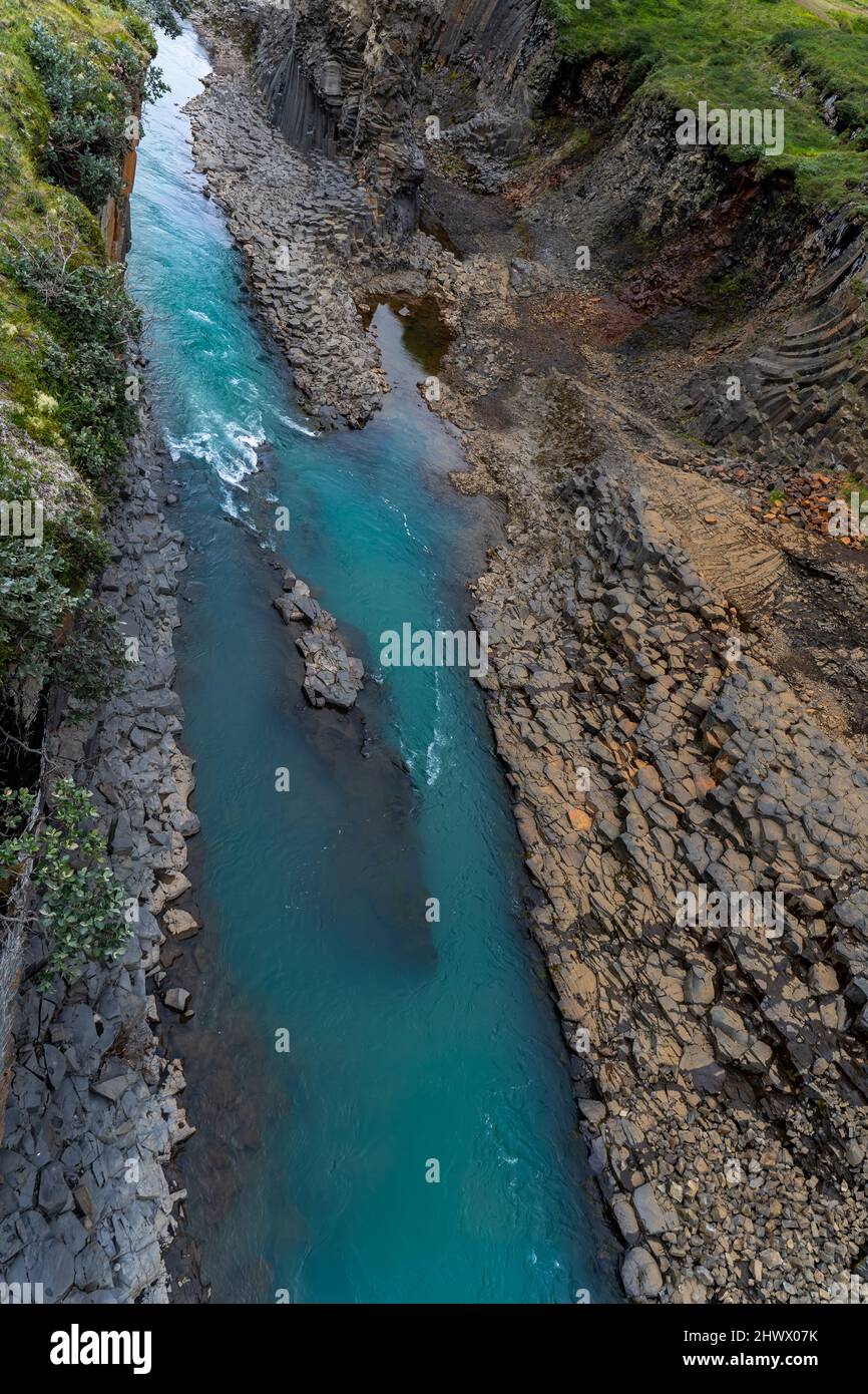 Canyon de stulagil Banque de photographies et d’images à haute ...