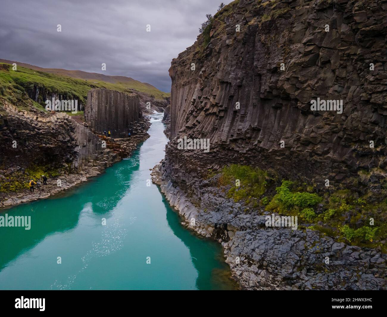 Canyon de stulagil Banque de photographies et d’images à haute ...