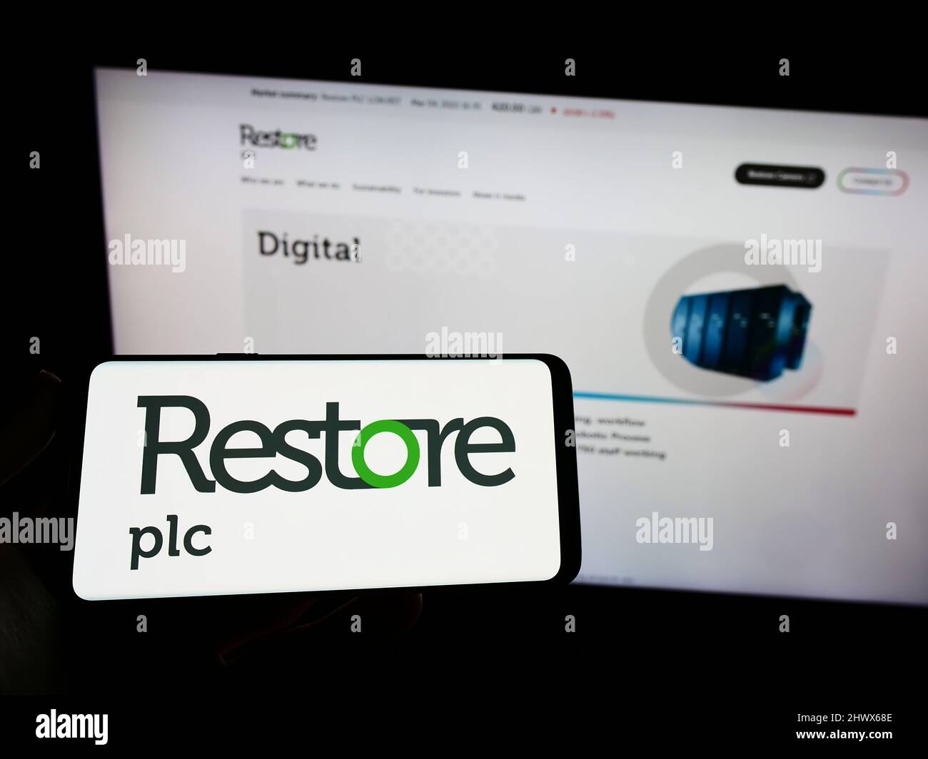 Restaurer plc Banque de photographies et d’images à haute résolution ...