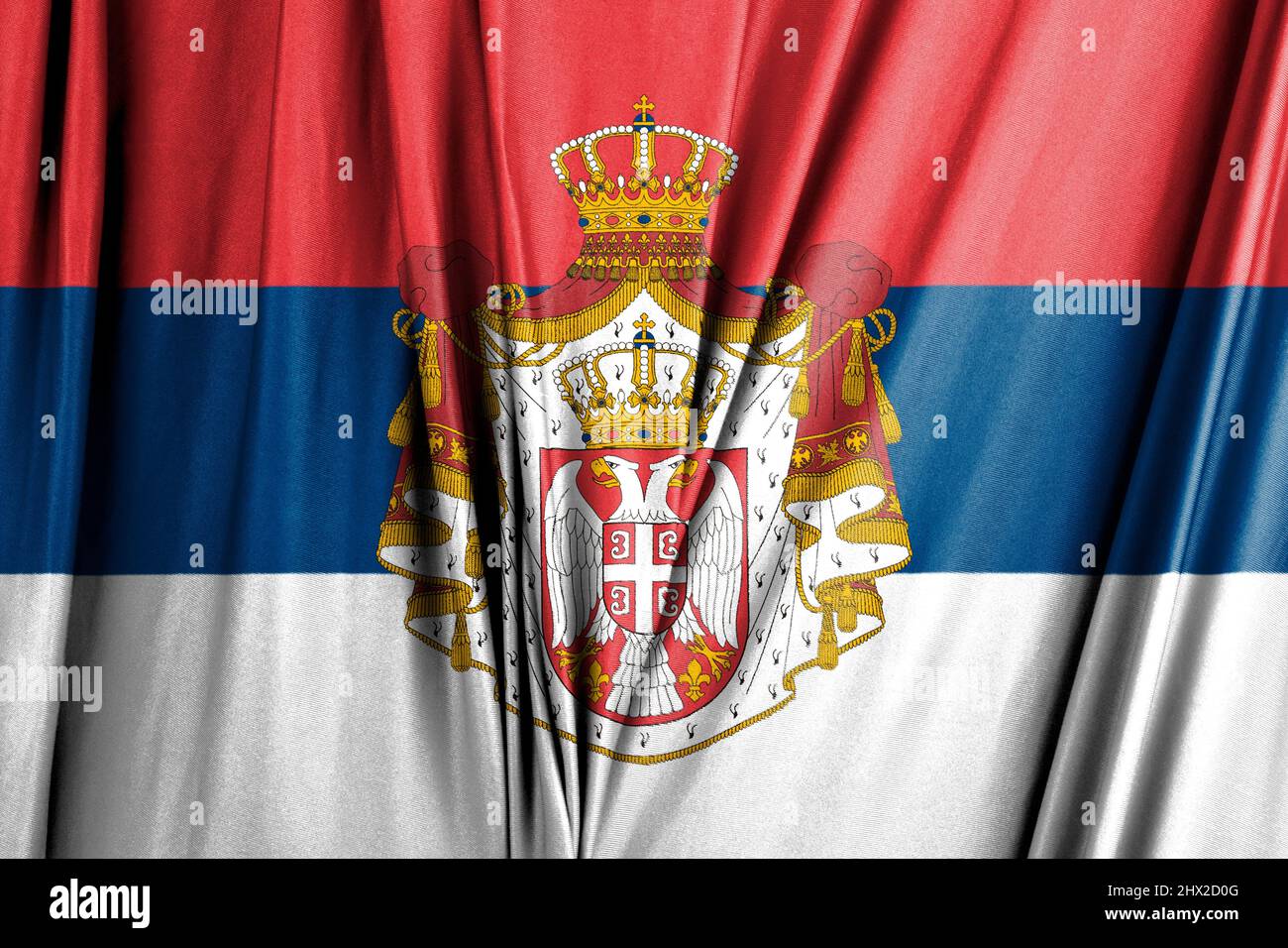 Drapeau de la serbie Banque de photographies et d’images à haute ...