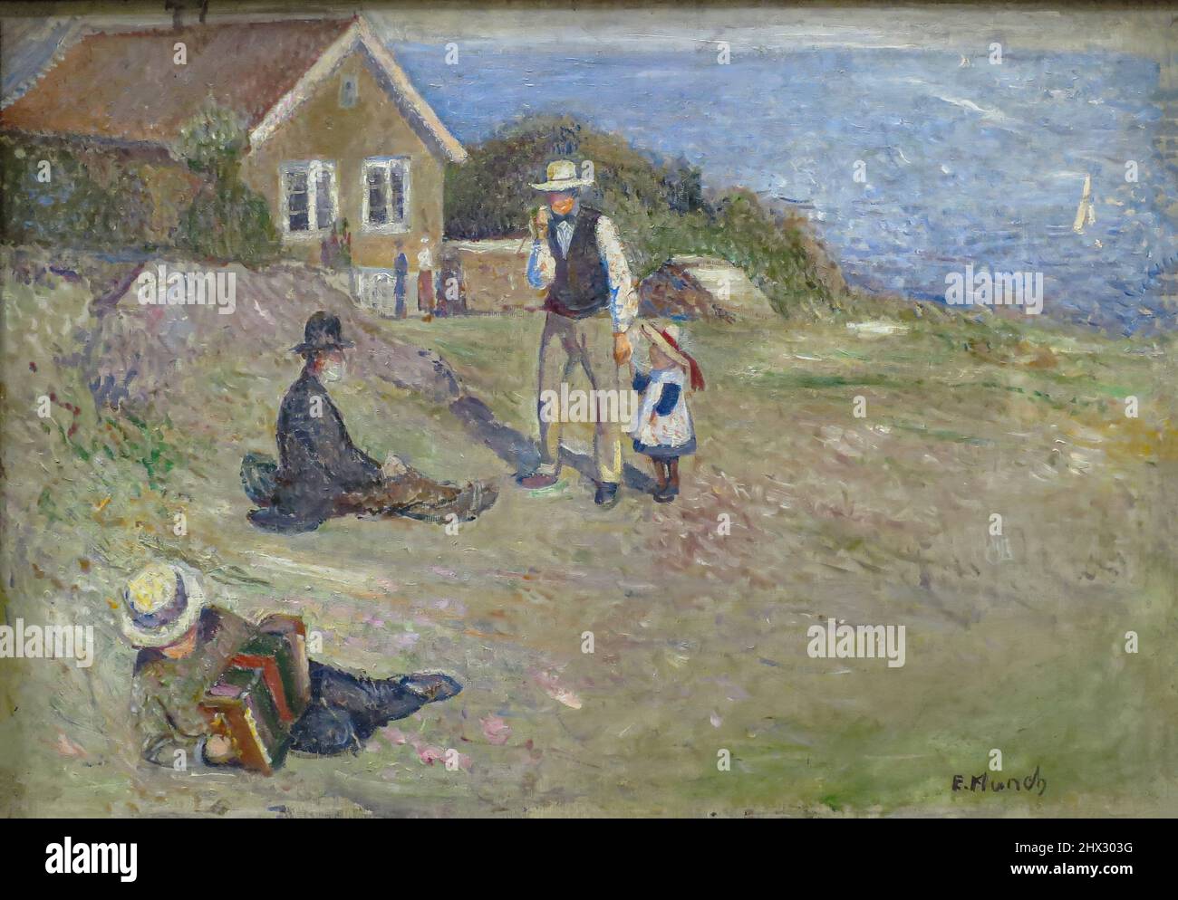 Peintre impressionniste norvégien Banque de photographies et d’images à ...