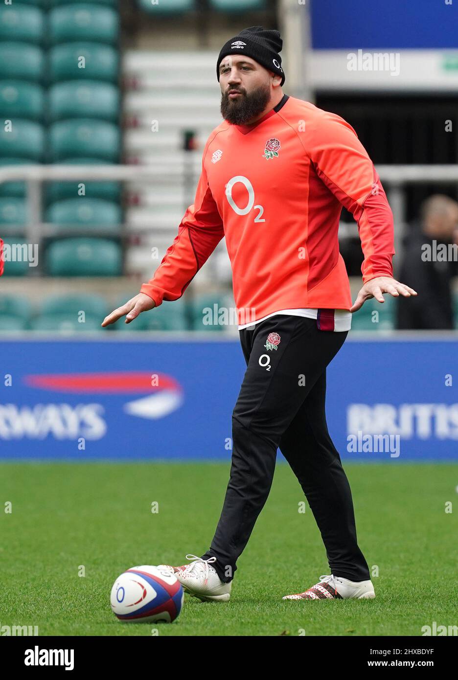 Angleterre joe marler session de formation au stade de twickenham ...