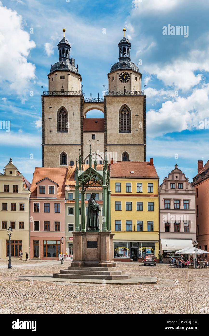 Martin luther denkmal wittenberg Banque de photographies et d’images à ...